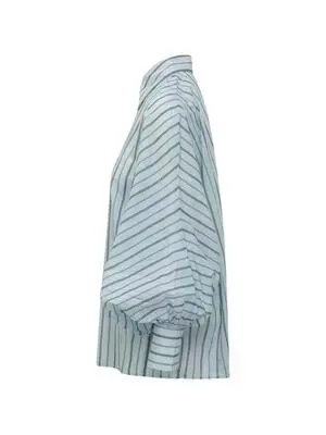 SOSUE Striped Long Sleeve Blouse