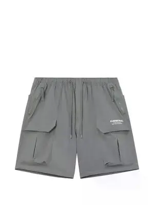 FINGERCROXX Zip Pocket Shorts - Grey