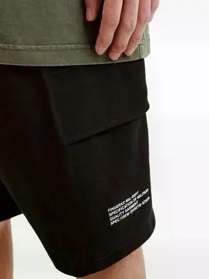 FINGERCROXX Cotton Drawstring Shorts