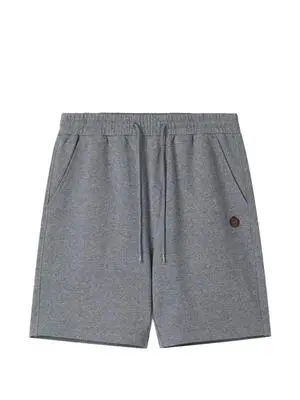FINGERCROXX Logo Drawstring Shorts - Grey
