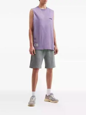 FINGERCROXX Logo Drawstring Shorts - Grey