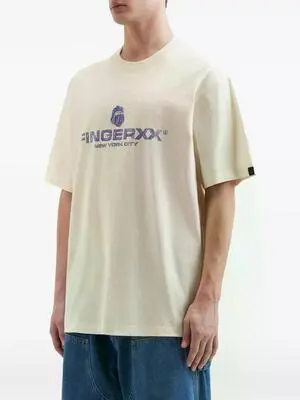 FINGERCROXX Logo Crew-neck T-shirt