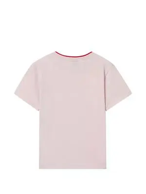 FINGERCROXX Logo-print Ringer T-shirt