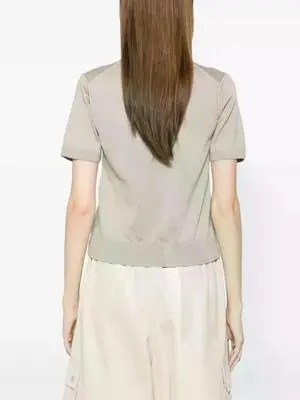 Maison Kitsuné Logo-patch Cardigan - Neutrals
