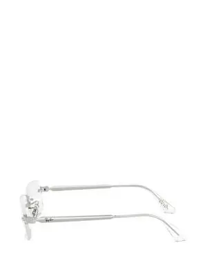 Ray-ban Rectangle-frame Glasses - Silver