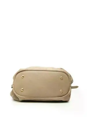 LOUIS VUITTON 2003-2019 Monogram Mahina L Hobo Bag - Brown