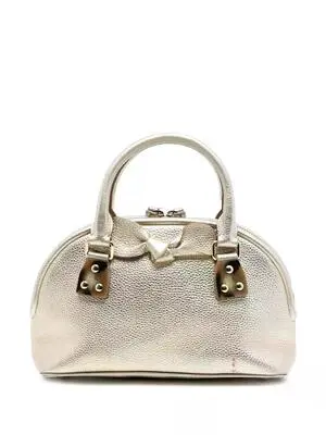 Burberry Bloomsbury Top Handle Satchel - Gold