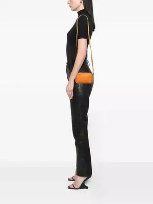 Fendi 2000-2010 Mini Zucchino Canvas Crossbody Bag - Orange