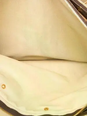 LOUIS VUITTON 2001 Monogram Alize 3 Poches Travel Bag - Brown