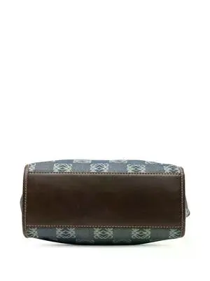 Loewe 2003 Anagram Denim Tote Bag - Blue