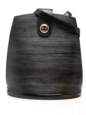 LOUIS VUITTON 1996 Epi Cluny Shoulder Bag - Black