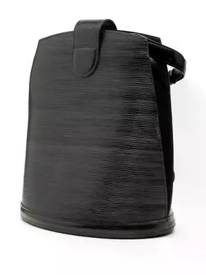 LOUIS VUITTON 1996 Epi Cluny Shoulder Bag - Black