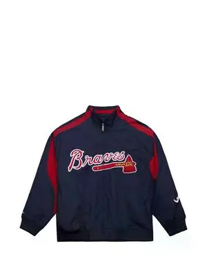 Mitchell & Ness Mlb 2005 Atlanta Braves Cooperstown Zip-up Jacket