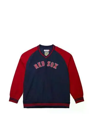 Mitchell & Ness Mlb Boston Red Sox Pullover - Blue
