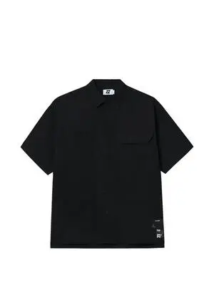 Izzue Short Sleeve Pocket Shirt - Black