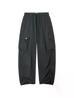 Izzue Drawstring Cargo Trousers - Grey