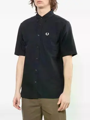 Fred Perry Logo-detail Pocket Shirt