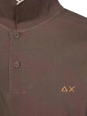 SUN 68 Contrast-trim Polo Shirt