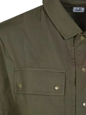 C.P. COMPANY Buttoned Short-sleeve Shirt Jacket