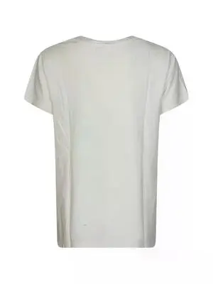 SUN 68 Logo-embroidered V-neck T-shirt