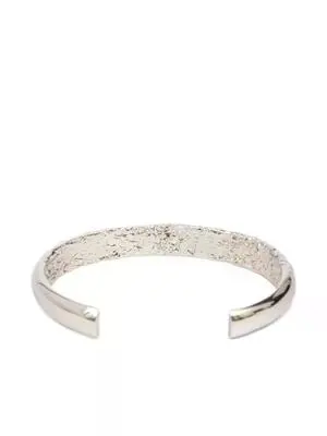 MAISON MARGIELA Textured Finish Cuff Bracelet
