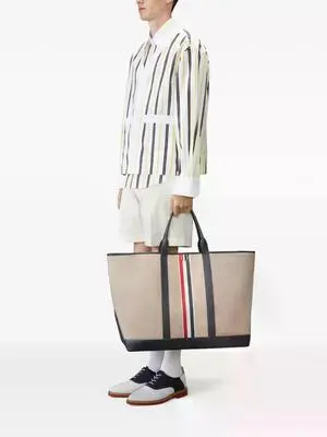 Thom Browne Oversized Tool Tote Bag - Neutrals