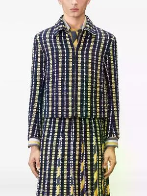 Thom Browne Striped Tweed Jacket