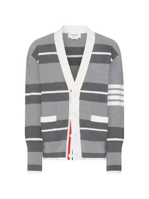 Thom Browne Striped Cardigans For Men