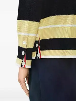 Thom Browne Seed Stitch 4-bar Cardigan