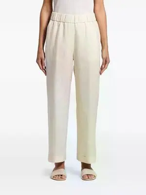 Peserico Elasticated Turn-up Trousers