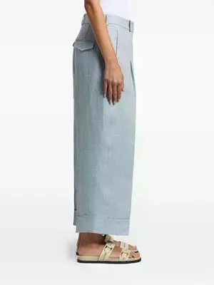 Peserico Turn-up Tailored Trousers