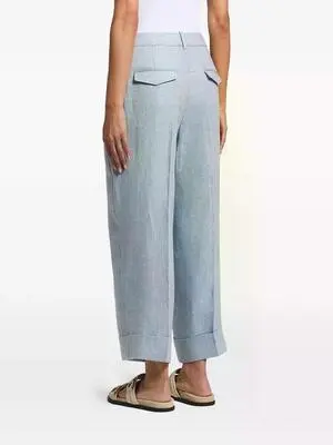 Peserico Turn-up Tailored Trousers