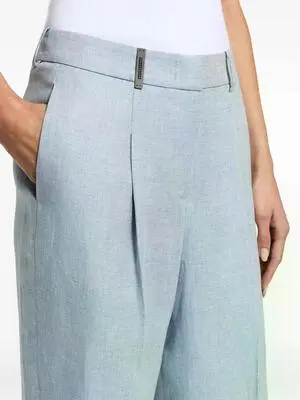 Peserico Turn-up Tailored Trousers