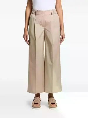 Peserico Pleated Wide-leg Trousers
