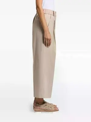 Peserico Pleated Wide-leg Trousers