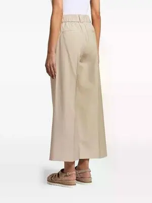 Peserico Pleated Wide-leg Trousers