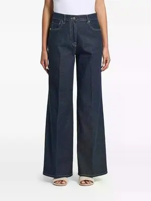 Peserico Five-pocket Wide Leg Jeans