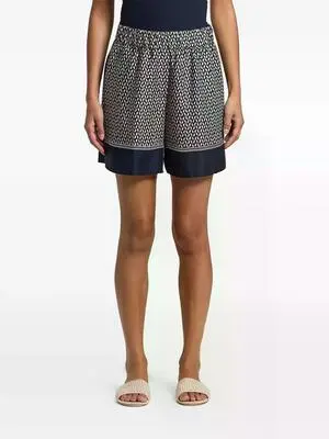 Peserico Geometric-print Shorts