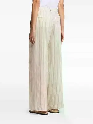 Peserico Pinstripe Palazzo Pants