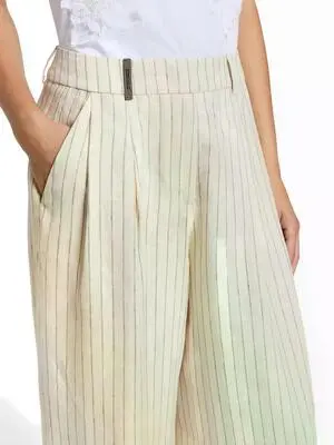 Peserico Pinstripe Palazzo Pants