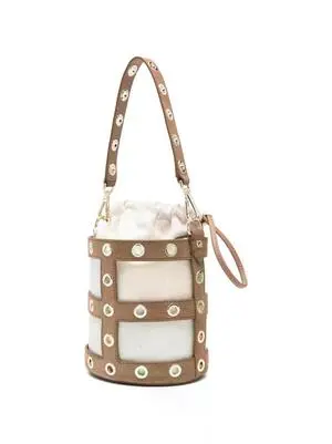 Maje Eyelet Bucket Bag