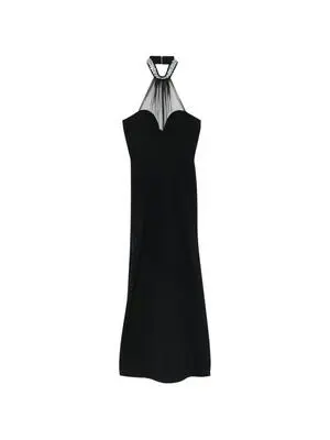 ALESSANDRO LEGORA Embellished Maxi Dress