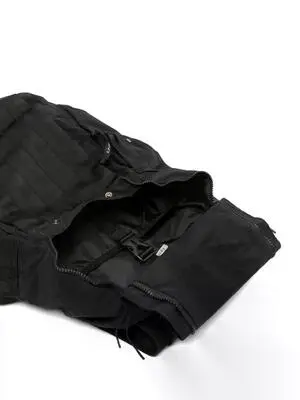 C.P. COMPANY Plain Paper Touch Mixed Backpack - Black