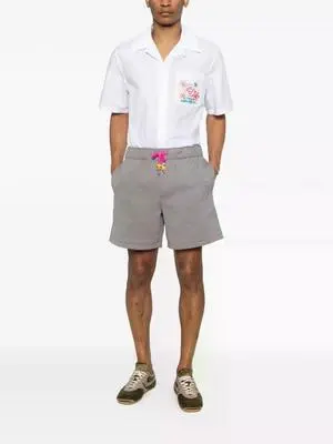 Casablanca Logo-pattern Shorts