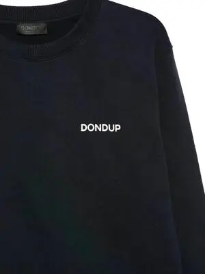 DONDUP Logo-print Crewneck Sweatshirt - Blue