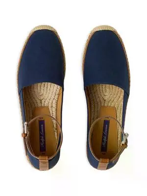 Ralph Lauren Hadan Crocheted Ankle Strap Espadrille
