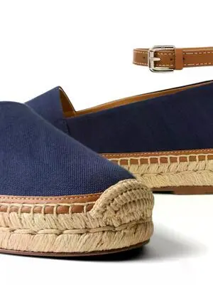 Ralph Lauren Hadan Crocheted Ankle Strap Espadrille