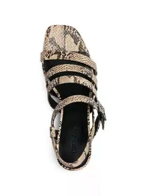 Bernardo Novi Strappy Buckle Sandals