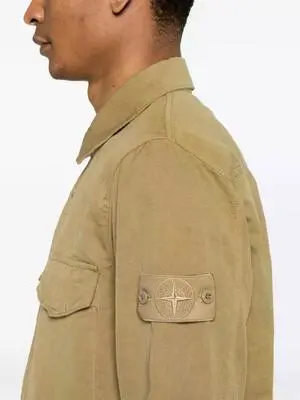 Stone Island Ghost Shirt Jacket - Neutrals