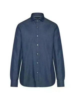 Canali Buttoned Shirt - Blue